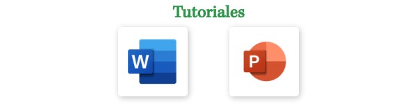 Tutoriales Word y PowerPoint