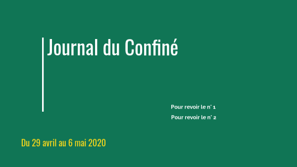 Semaine du 26/04 au | Genially