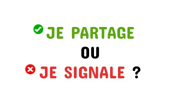 Canope 91 - Je partage ou je signale