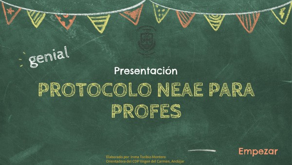 PROTOCOLO NEAE PARA PROFES | Genially