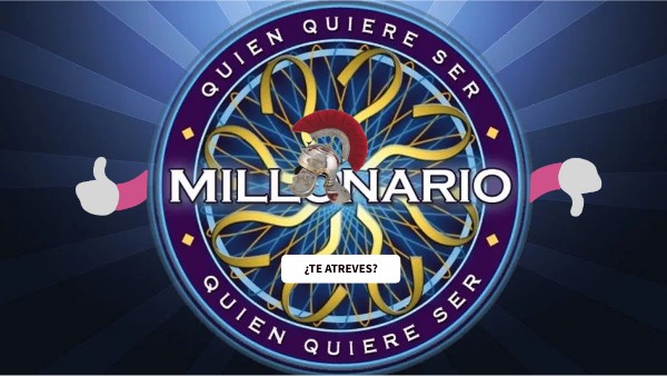 Quién quiere ser millonario romano | Genially