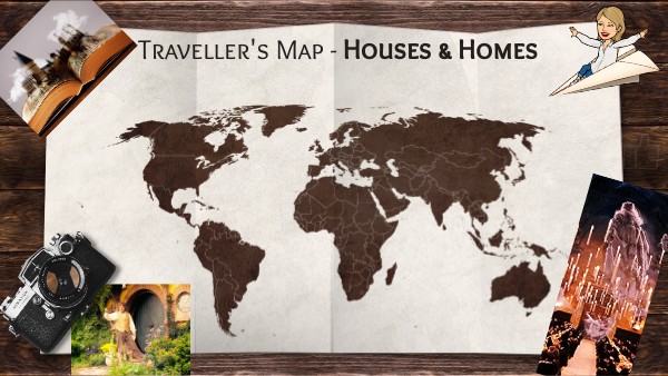 TRAVELER'S WORLD MAP