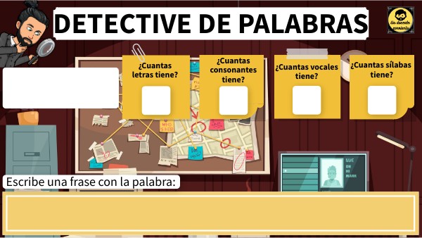 Detective de palabras | Genially