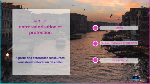 Venise, entre protection et valorisation | Genially