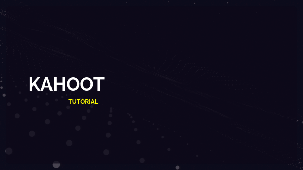 KAHOOT - TUTORIAL | Genially