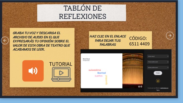TABLÓN DE REFLEXIONES | Genially