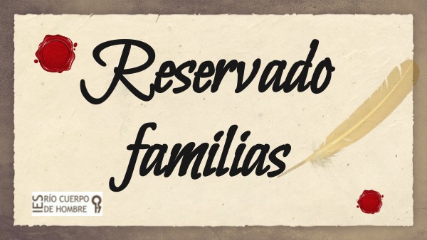 reservado familias