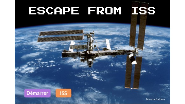 Escape from ISS | Genially
