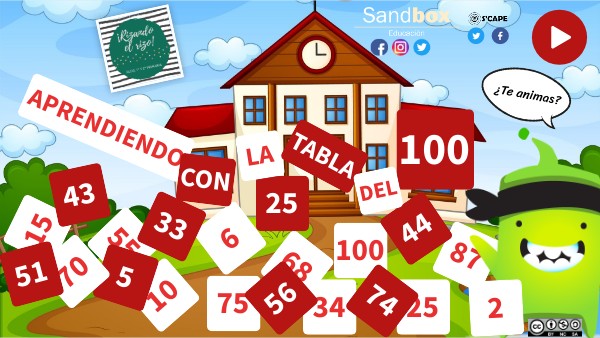 Copia - La Tabla del 100 | Genially