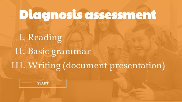 Bachelor diagnosis assessment