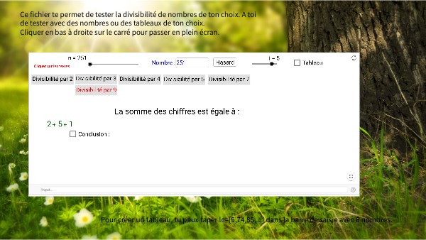 Divisibilité