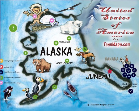 Create your map of Alaska