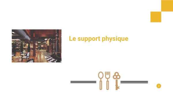 Séance : Le support physique | Genially