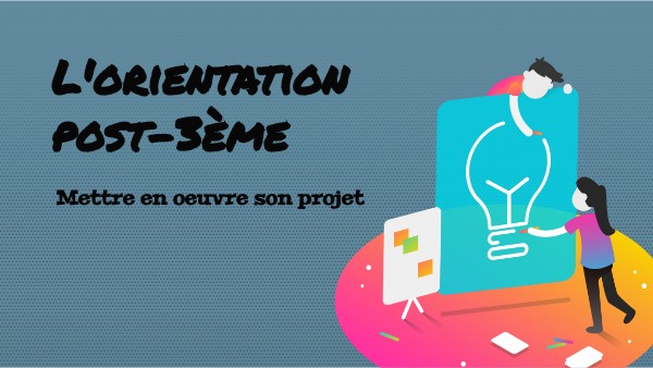 Orientation Post 3ème