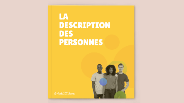 La description des personnes | Genially