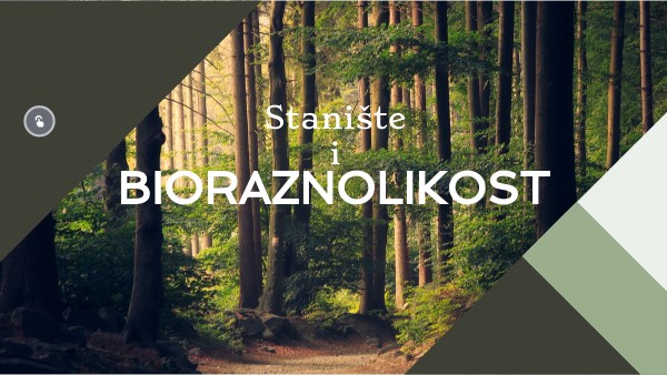 6. Stanište i bioraznolikost | Genially