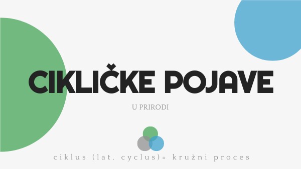 6. Kako su se životinje prilagodile ciklusima