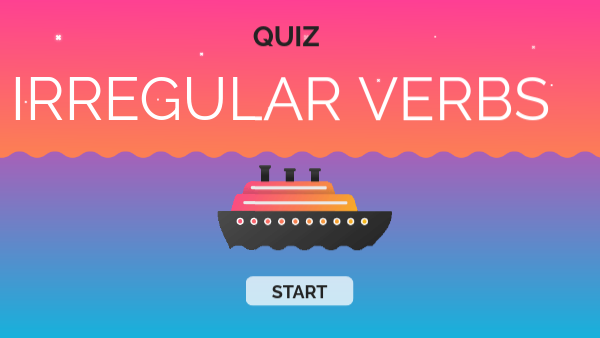 Irregular verbs game | Genially