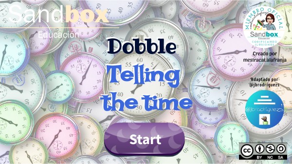 Dobble Telling the time | Genially
