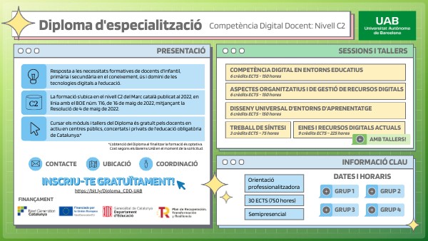 Diploma d'especialització - CDD C2 | Genially