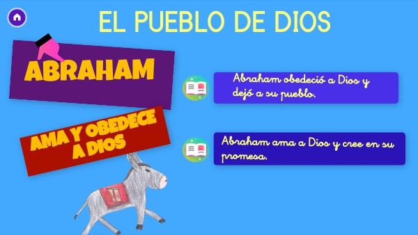 Abraham, ama y obedece a Dios- 4 AÑOS INFANTIL | Genially