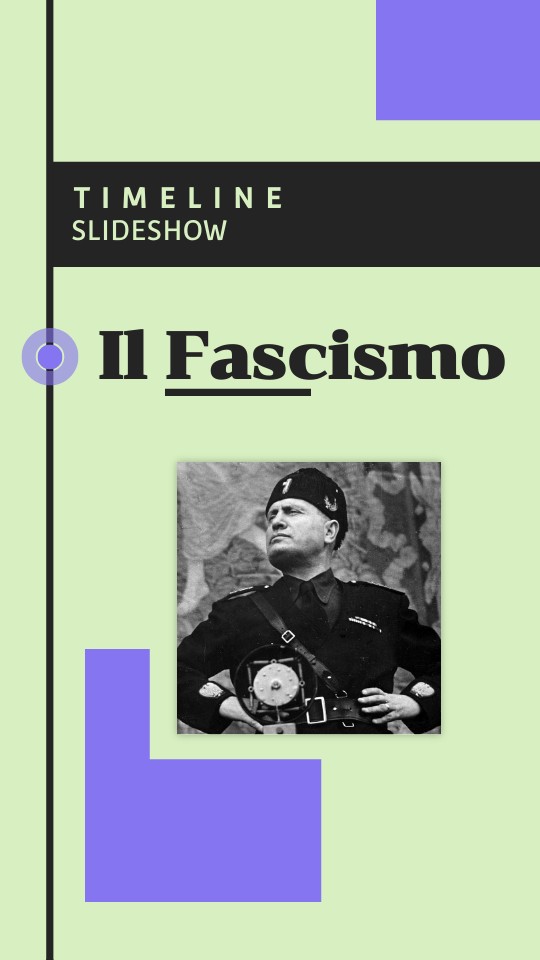 fascismo timeline | Genially