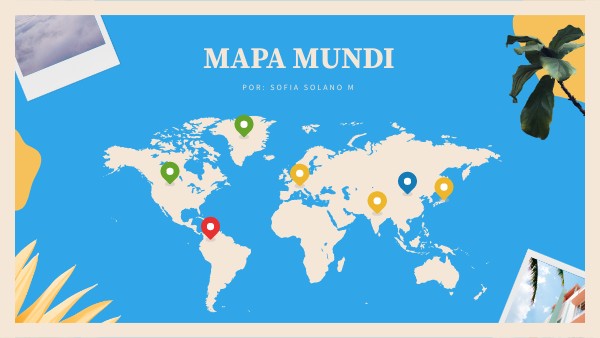 MAPA MUNDI - PROYECTO MEDIO AMBIENTE