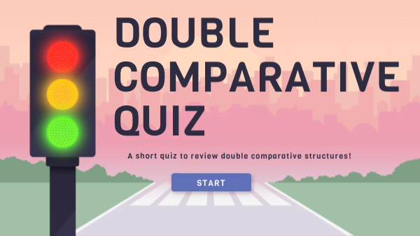 B2.1 Double comparative quiz | Genially