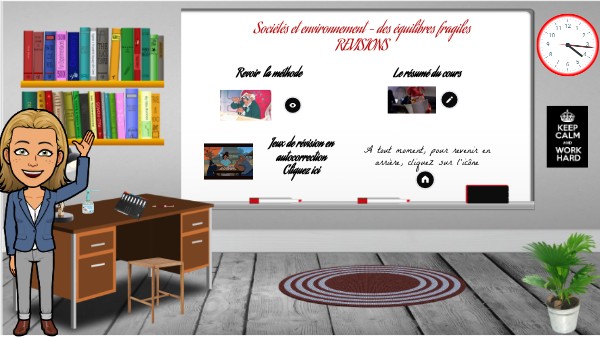 Révisions DST Sociétés en environnement | Genially