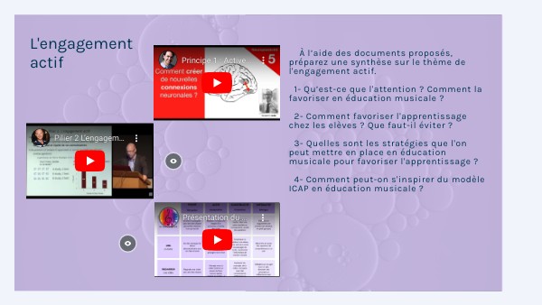 Engagement actif | Genially