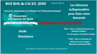 BOURSE DE LYCEE