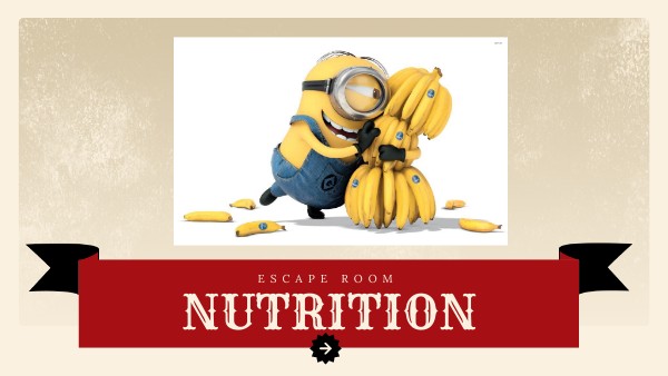 ESCAPE ROOM NUTRITION 1º | Genially