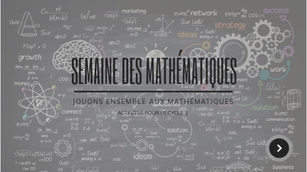 semaine des mathématiques | Genially