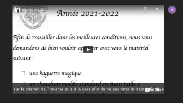 EG rentrée 2022 BON | Genially