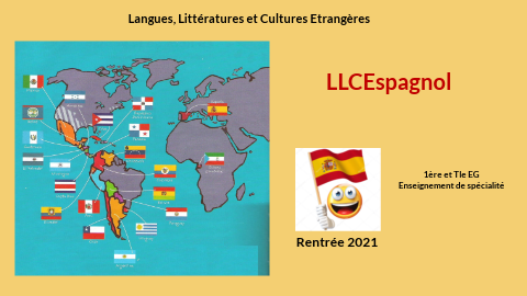 Présentation LLCE 2021 | Genially