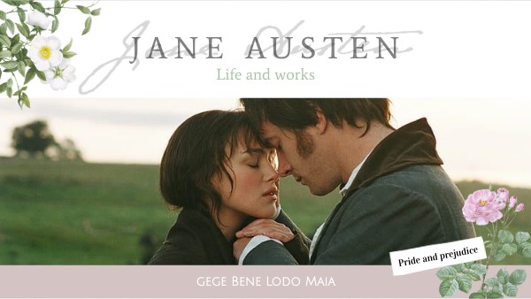 JANE AUSTEN PRESENTATION | Genially