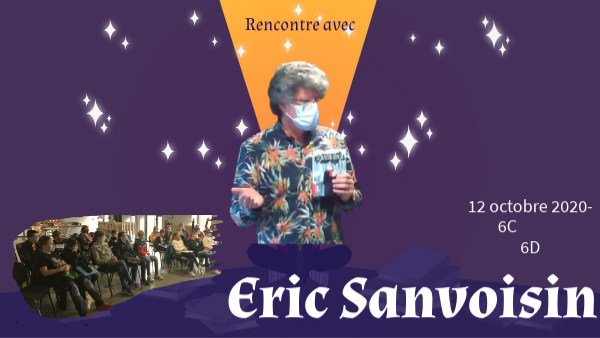 Rencontre avec Eric Sanvoisin | Genially