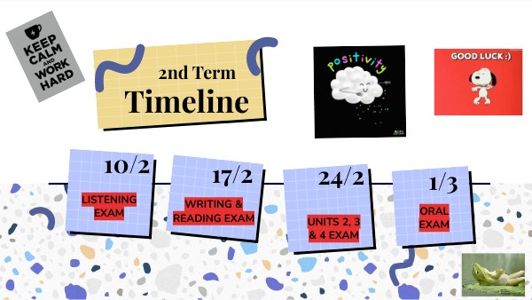 Copy - 2ND TERM TIMELINE