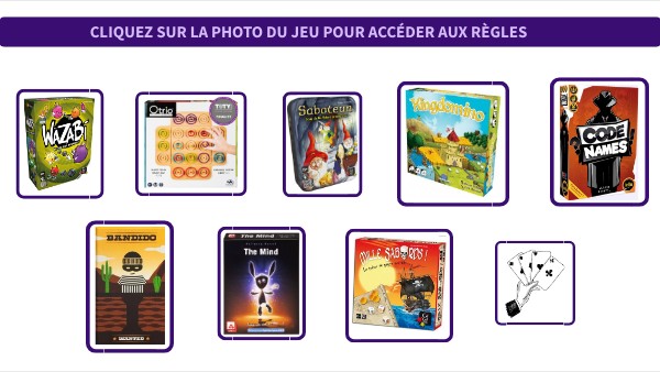 Règles des jeux du CDI | Genially