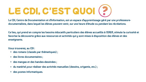 PAGE C'EST QUOI LE CDI