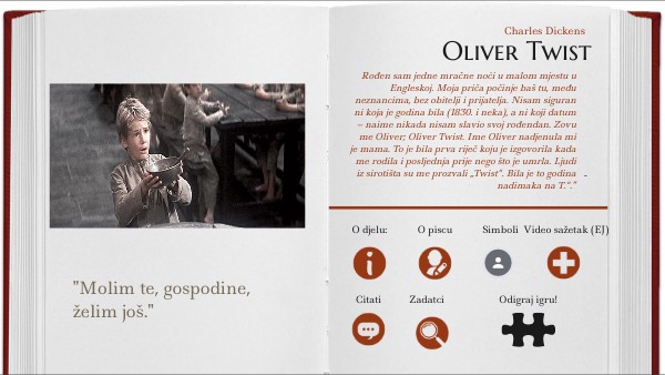Charles Dickens, Oliver Twist | Genially
