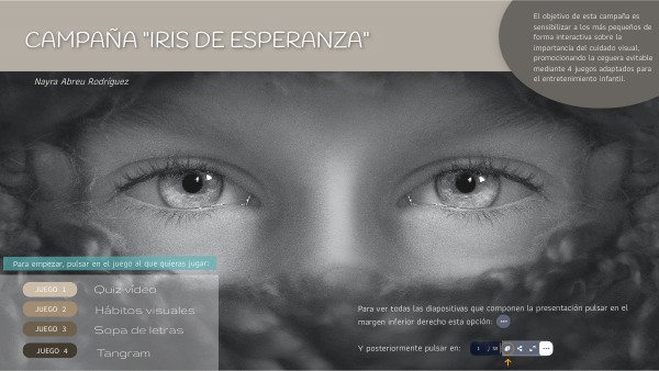 PROYECTO "CAMPAÑA IRIS DE ESPERANZA" | Genially