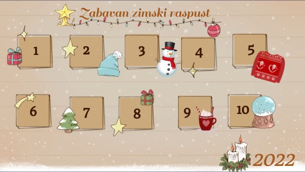 Zabavan zimski raspust 1.