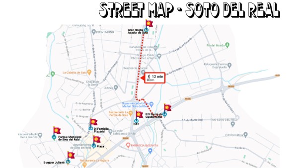 Street Map Soto del Real