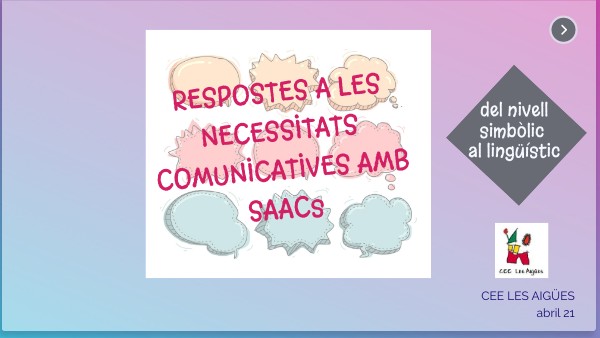 presentació claustre SAAC