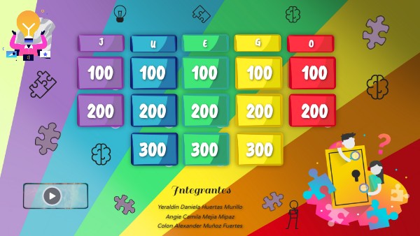 (GS) Jeopardy Quiz! | Genially