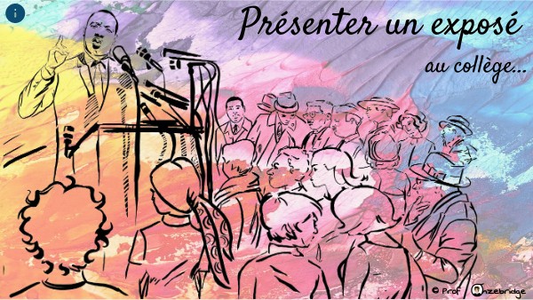Faire un exposé au collège