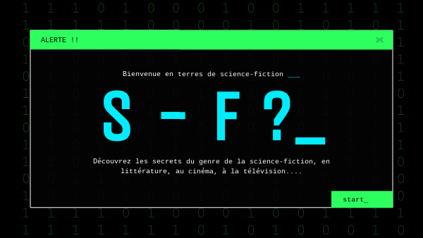 Bienvenues en terres de science-fiction | Genially