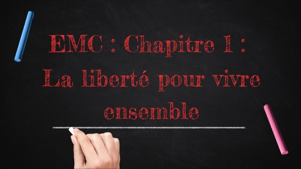 EMC - Chapitre 2 (4ème) La liberté | Genially