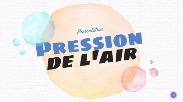 pression de l'air | Genially